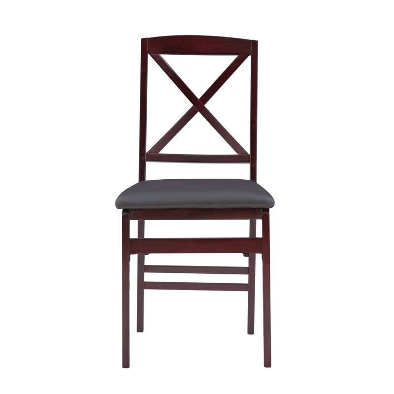 Linon Porch & Den Espresso Folding Chair (Set of 2) - On Sale ...