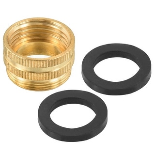 Male to Female Thread Faucet Adapter, Brass Aerator Connector Fitting ...