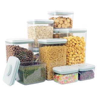 Containers with Lids Airtight Food Storage Containers with Labels, 10 ...