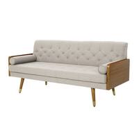Jalon Tufted Fabric Sofa by Christopher Knight Home - On Sale - Bed ...