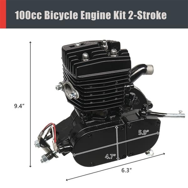 100cc Bicycle Engine Kit Bicycle Modification Parts - N/A - Bed Bath ...