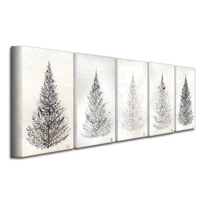 'Monoscape XXVI' 2 Piece Wrapped Canvas Wall Art Set by Karen Biery ...