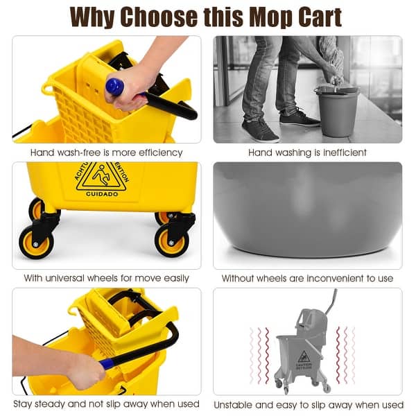mop wringer uses