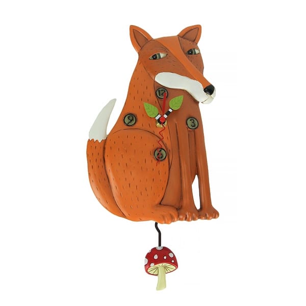 foraging fox