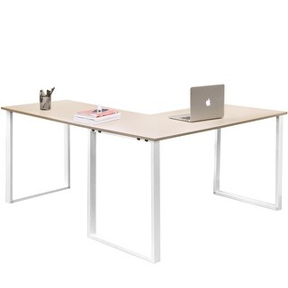 Merax L-Shaped Computer Desk - Bed Bath & Beyond - 30897935