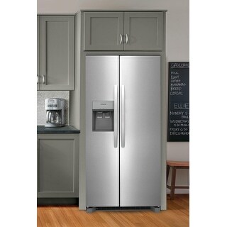 Frigidaire 22.3 Cu. Ft. 33" Standard Depth Side by Side Refrigerator ...