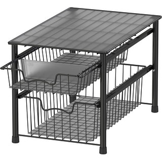 Stackable 2 Tier Sliding Basket Organizer Drawer - Bed Bath & Beyond ...