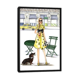 iCanvas "Kate Spade Kinda Day" by Rongrong DeVoe Framed Canvas Print ...