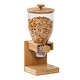 Honey-Can-Do Natural and Clear Bamboo Cereal and Dry Food Dispenser ...