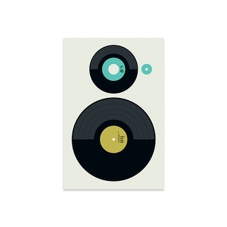 Icons - LP Vs EP Print On Acrylic Glass by Bo Lundberg - Bed Bath ...