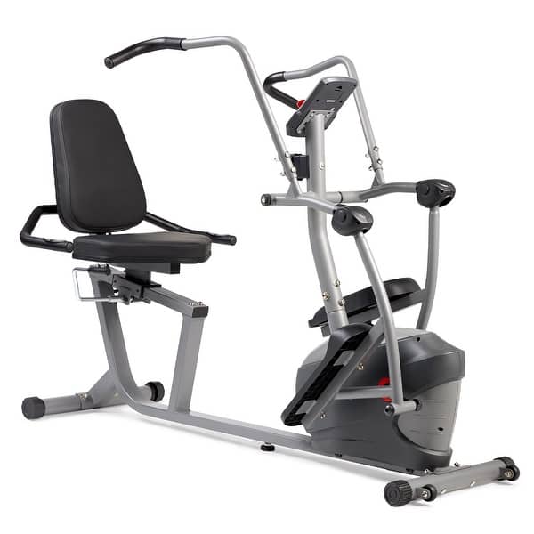 Sunny Health & Fitness Performance Recumbent Cross Trainer & Elliptical ...