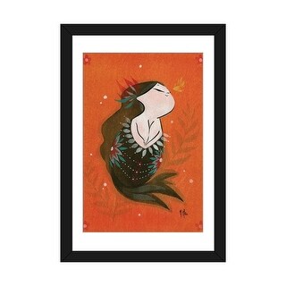 iCanvas "Goldfish Mermaid - Bubble Hope" by Martin Hsu - Bed Bath ...