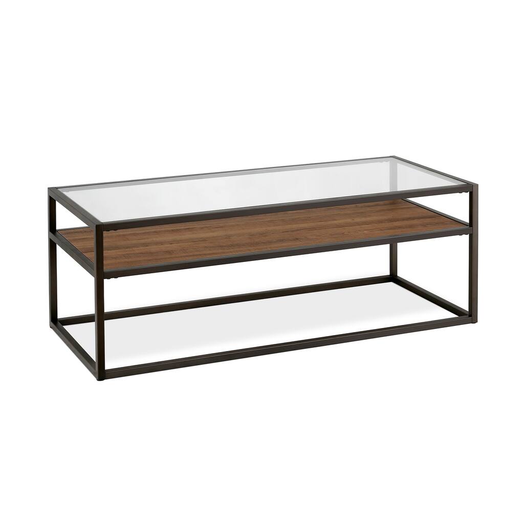 Addison 46" Wide Rectangular Coffee Table - 46" Wide - Overstock - 26565867