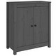 vidaXL Sideboards 2 pcs 27.6"x13.8"x31.5" Solid Wood Pine - Bed Bath ...
