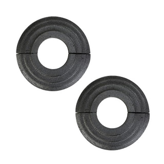Black Radiator Flanges Aluminum Ring Plate Easy Snap On Decorative ...