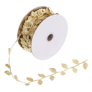 22 Yards Leaf Ribbon, Leaves Trim Rope Leaf String, Style 1 - Bed Bath ...