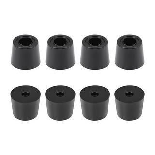 Rubber Furniture Pads, 19mm x 16mm Anti-Slip Bumpers 15mm Height 8Pcs ...