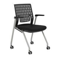 Flex Back Mobile Nesting Training Chair with Arms (2 per carton) - N/A ...