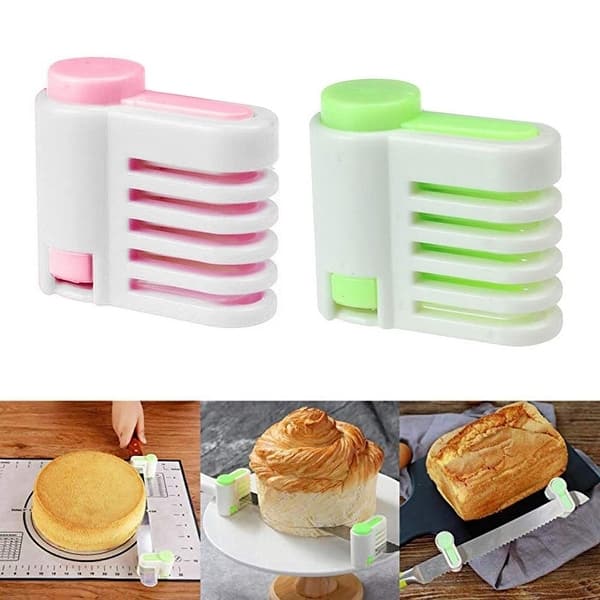 Diy 5Layer Bread Cake Slicer Cutting Fixator Toast Leveler Cutter ...