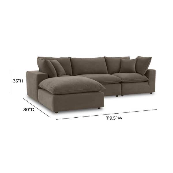 Cali Modular 4 Piece Sectional - Bed Bath & Beyond - 32829227
