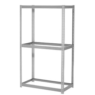 Expandable Starter Rack, 3 Levels No Deck, 1500lb Cap Per Level, 48"W x ...