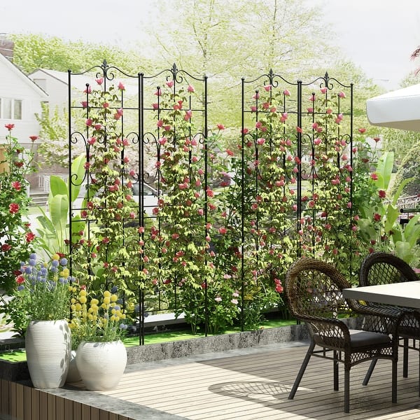 decorative border fencing