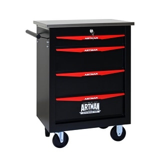 Versatile Metal Rolling Tool Cart with Multiple Drawers for Efficient ...
