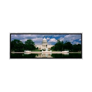 iCanvas "Government building on the waterfront, Capitol Building ...