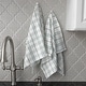 Ritz Royale Collection, Oversized Kitchen Towel Set, 2-Pack, Checked ...