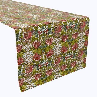 Fabric Textile Products, Inc. Table Runner, 100% Cotton, 16x108 ...
