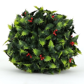 Holly Topiary Ball - Bed Bath & Beyond - 38284746