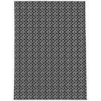 CARVED GRID BLACK Area Rug by Kavka Designs - Bed Bath & Beyond - 28963382