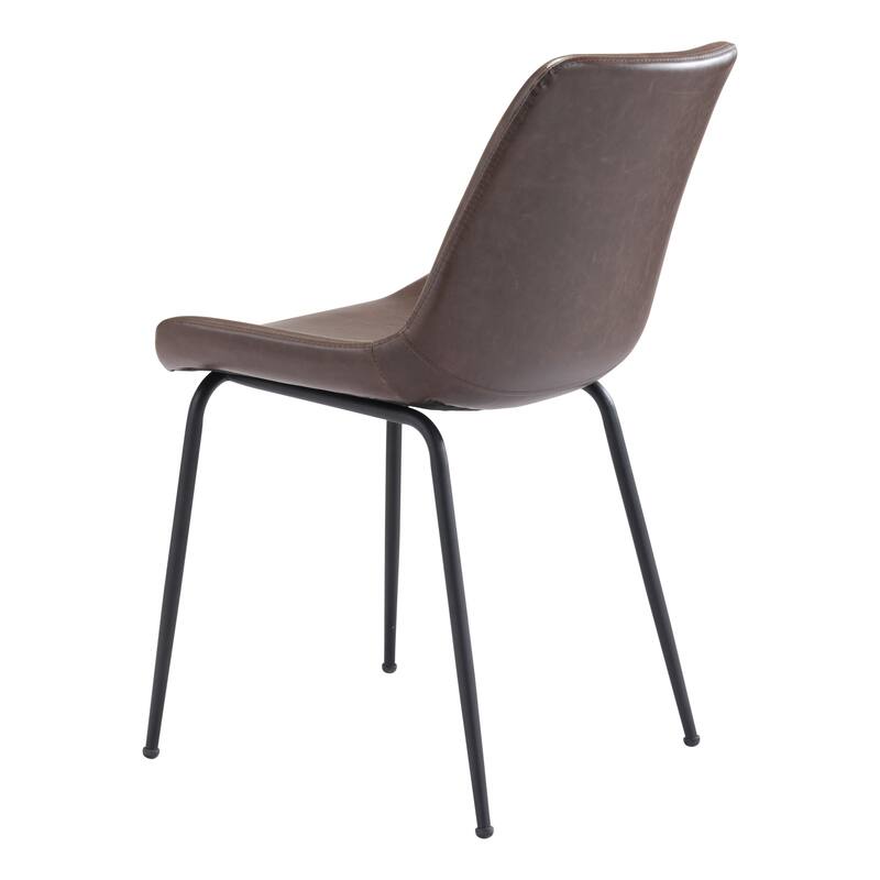 Byron Dining Chair Brown - Overstock - 31477289