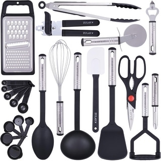 Zulay Kitchen 23 Piece Nylon Kitchen Utensils Set - Bed Bath & Beyond ...