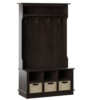 Hall Tree with Open Storage and Included Baskets - Bed Bath & Beyond ...