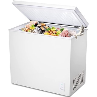 Chest Freezer, 7 cu ft Compact Mini Freezer With Low Noise & Energy ...