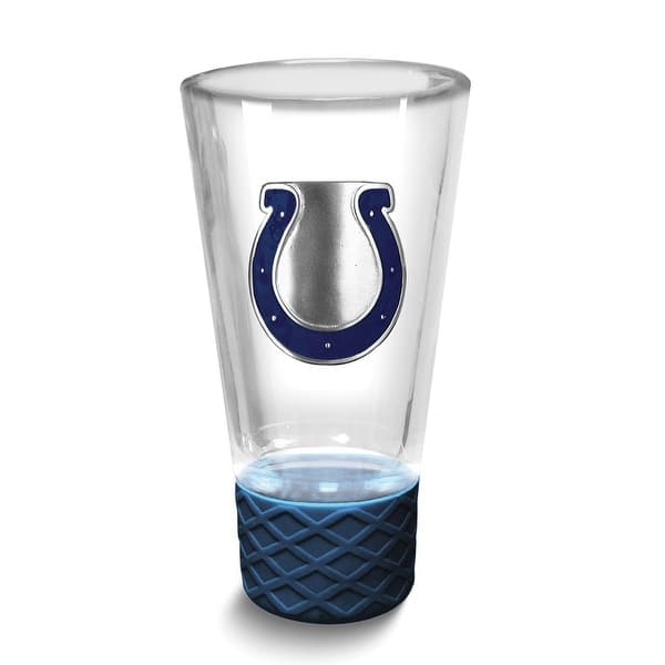 NFL Indianapolis Colts Collectors 4 Oz. Shot Glass with Silicone Base ...