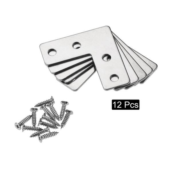 L Shape Braces Mending Repairing Flat Bracket for Joint Fastener - Bed ...