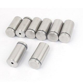 25x51mm Stainless Steel Advertising Frameless Glass Standoff Pin Clamp ...