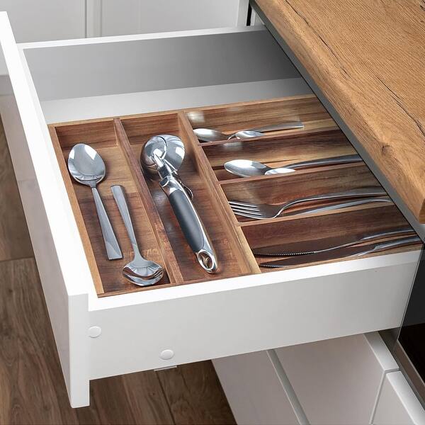 flatware tray wood