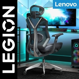 Lenovo Legion Gaming Mesh Office Chair with Adjustable Ergonomic ...
