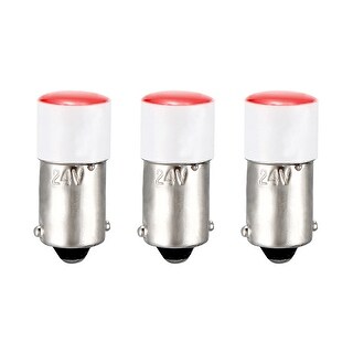 LED Bulbs 24V, Dashboard Light Red, BA9s Base Bulb 3Pcs - Red - Bed ...