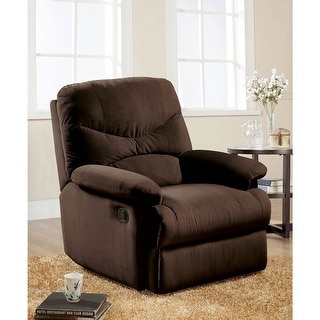 Adjustable Recliner Chair with Footrest Extension & Pillow Top Arms ...