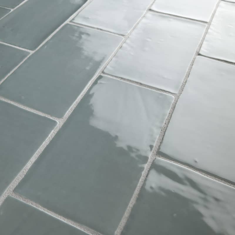 Merola Tile Chester Acqua 3" x 6" Ceramic Wall Subway Tile - Bed Bath ...