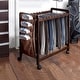 Pants Organizer Rolling Pants Trolley Pants Rack with 20 Hangers - Bed ...