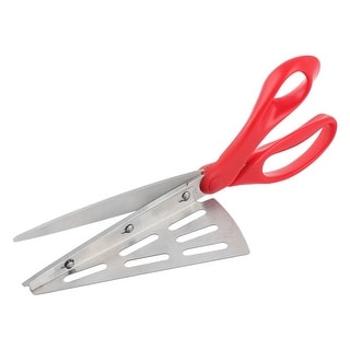 Bakery Plastic Grip Pizza Cutter Shears Clippers Food Scissors Slicing ...