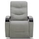 Spruce & Spring Regan Leather Power Recliner Swivel Glider Rocker with ...