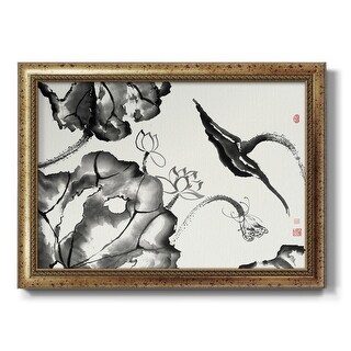 Lotus Study II Premium Framed Canvas- Ready to Hang - Bed Bath & Beyond ...