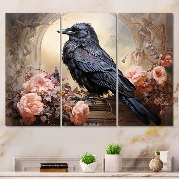 crows art print