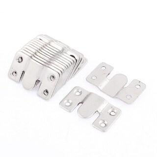 Home Sofa Metal Interlock Bracket Joint Connector Hanger Hook 15 Pcs ...